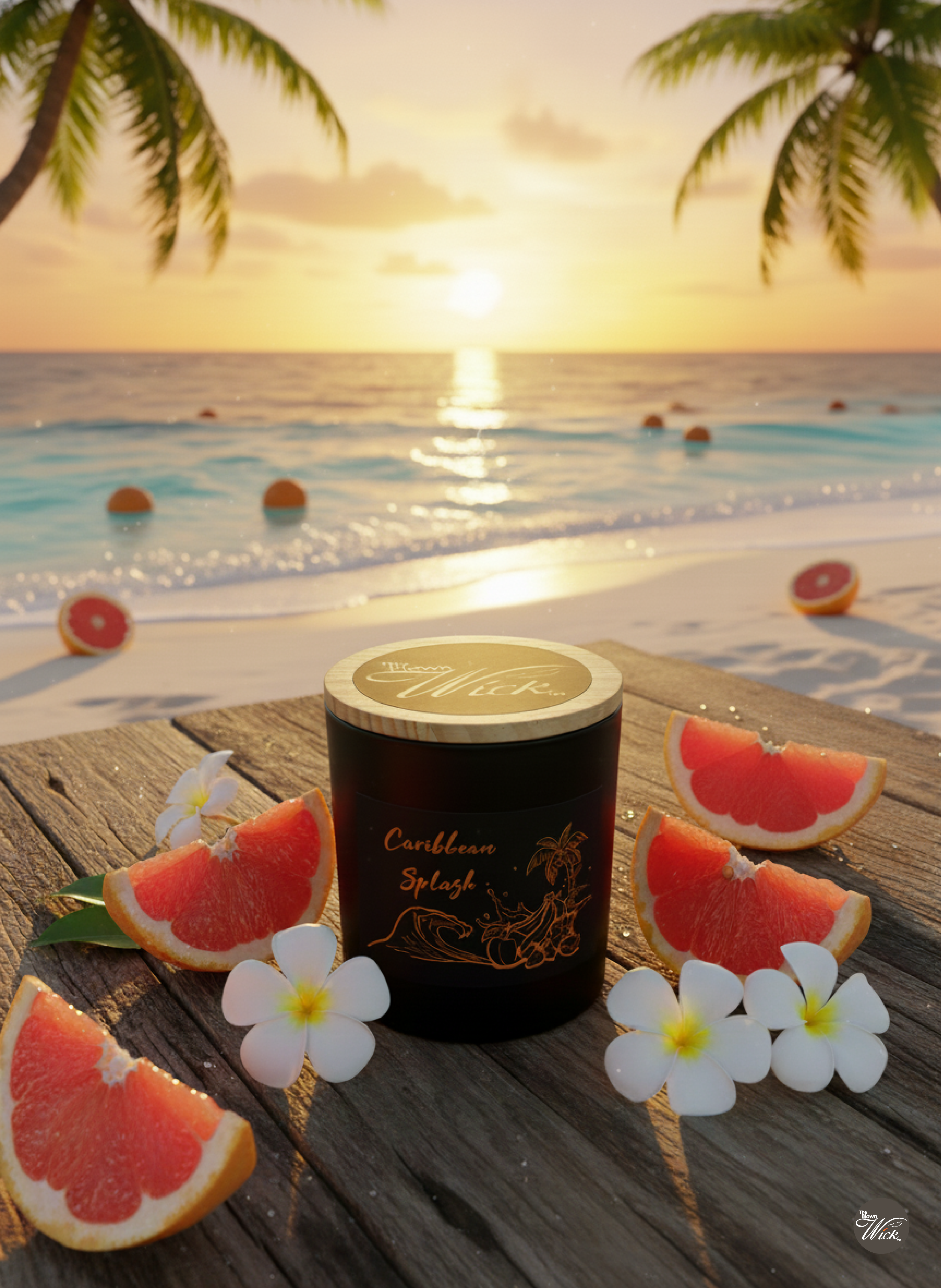 Caribbean Splash – The Blown Wick